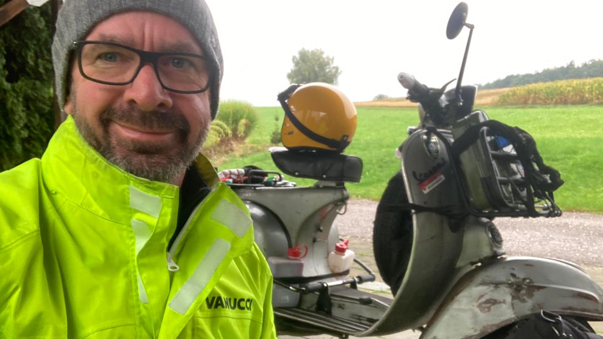 3000-Kilometer-Tour auf Oldtimer-Vespas führt Brüder von Bayern nach Irland