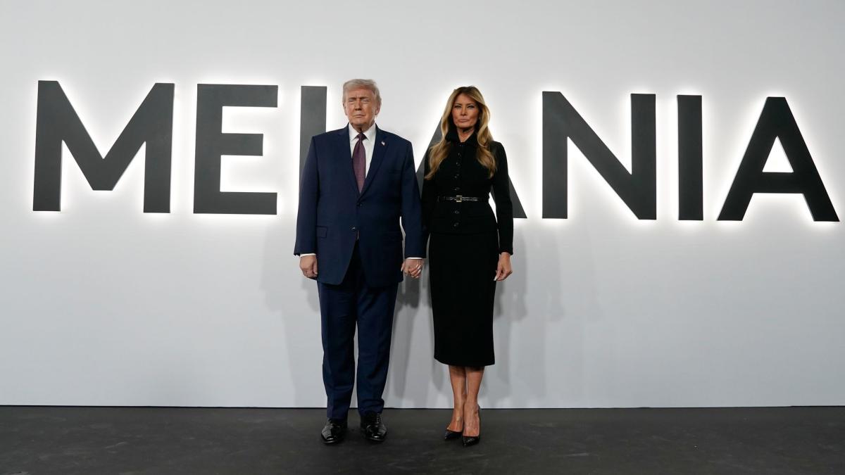 First Lady im Rampenlicht: Premiere des «Melania»-Films: Trump freut ...