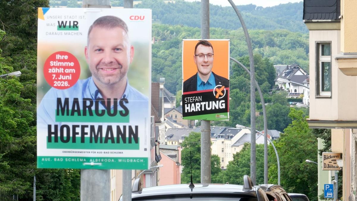 Der Rechtsextreme Stefan Hartung verlor die OB-Wahl in Aue-Bad Schlema ...