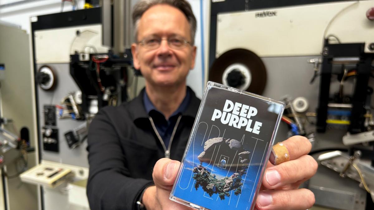 Deep Purple setzt auf Kassette: Revox produziert neues Album „Splat ...
