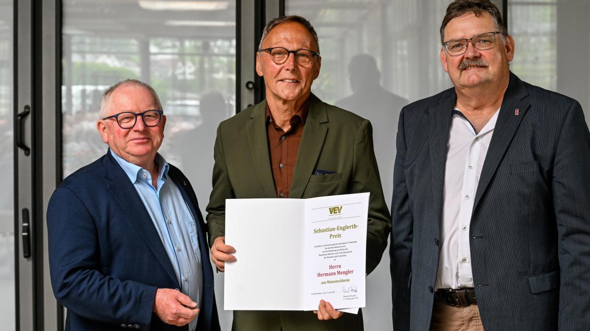 Veitshöchheim: Hermann Mengler bekommt Sebastian-Englerth-Ehrenpreis ...