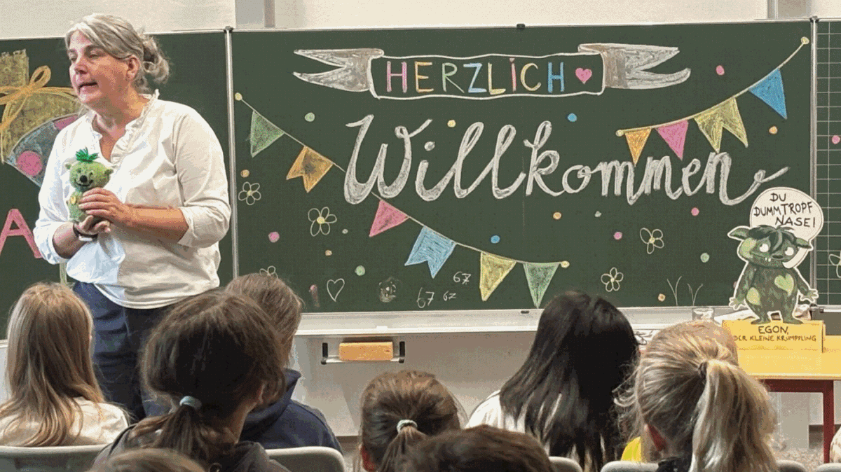 Buchloe: Annette Roeder hält Lesung aus Krumpfling-Büchern