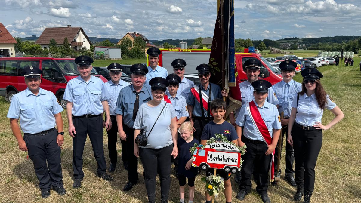 125 Jahre Feuerwehr Unterbrunn: Oberleiterbach ist dabei