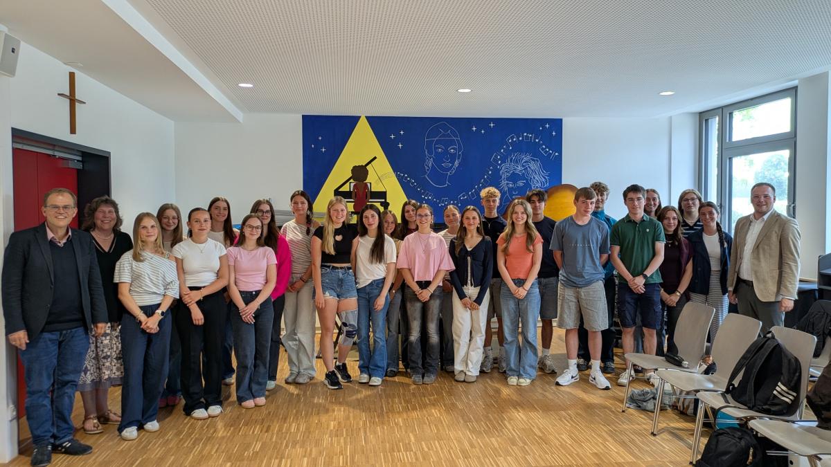 Krumbach: Bürgermeister Kaida bei der SKG-Akademie